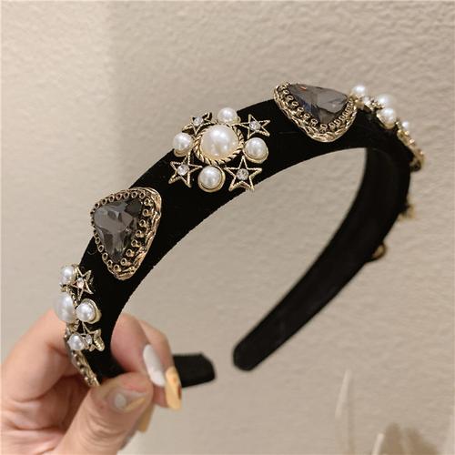 Jual Alice Bando Korea Mutiara / Bando Bandana Vintage Mewah / Bando ...