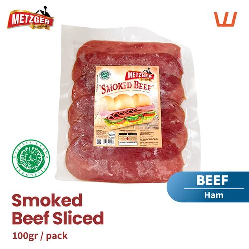 Jual DAGING SAPI ASAP METZGER HALAL SMOKED BEEF 100g - 250g PREMIUM ...