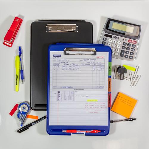 Jual BAZIC CLIPBOARD STORAGE CASE PAPAN JALAN JEPIT KERTAS UJIAN BENTUK ...