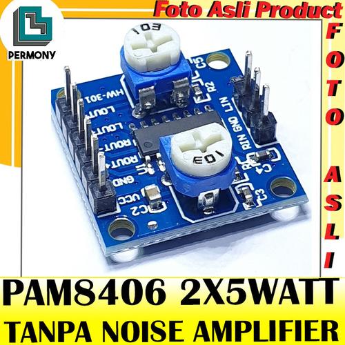Jual PAM8406 2x5W PAM 8406 2 x 5 Watt STEREO DIGITAL AMPLIFIER 5W Modul ...