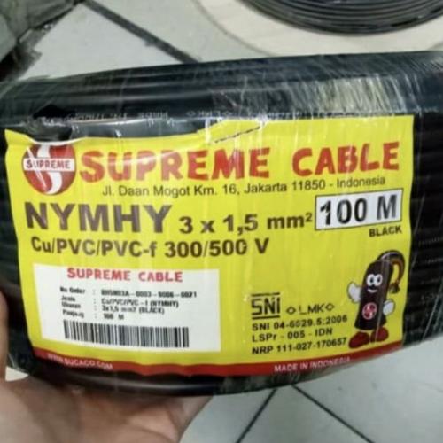 Jual Kabel Listrik Serabut /NYYHY Supreme 3x1.5 3x1,5 3 x 1.5 @100meter - Jakarta Barat - Teknik ...