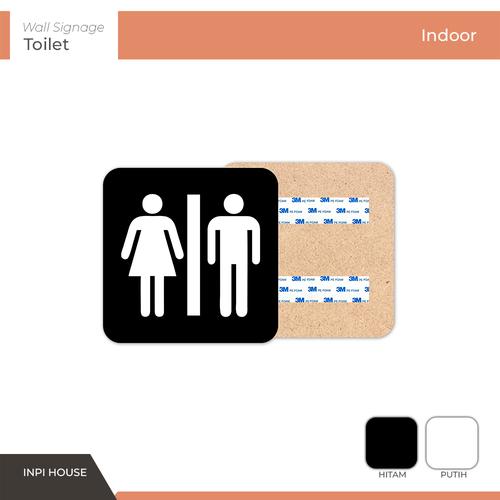 Jual papan tanda logo toilet - pintu toilet icon - logo toilet umum ...