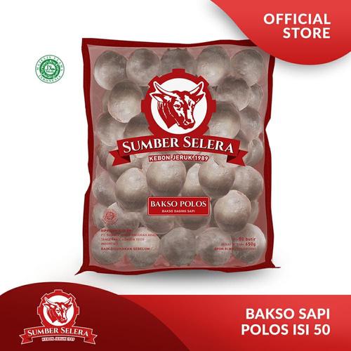 Jual Bakso Sapi / Bakso Polos SB Sumber Selera isi 50pcs 650gr ...