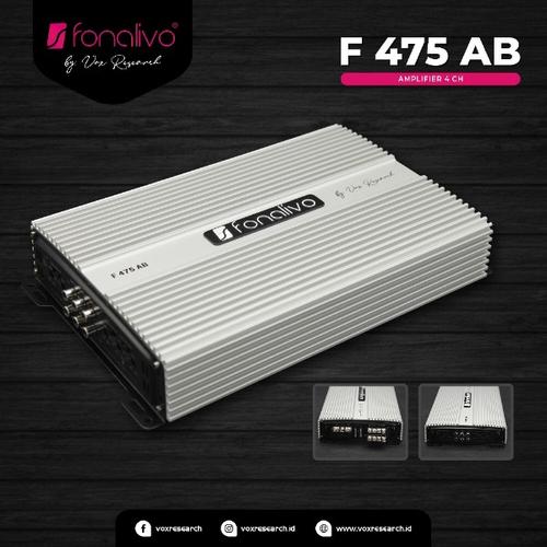 Jual Power Vox Fonalivo F475 AB 4 Channel Amplifier class AB Resmi ...