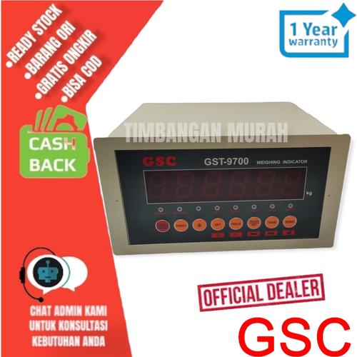 Jual Indicator jembatan timbang GSC GST 9700 made in Taiwan - Jakarta ...
