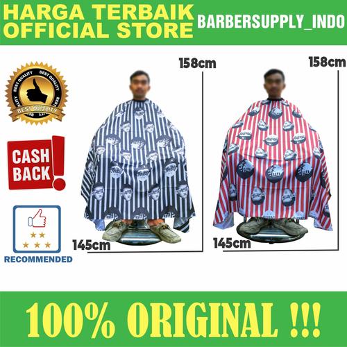 Jual CAPE / KEP / KIP CUKUR BARBER PANGKAS SALON MOTIF BARBERSHOP ARTIS ...