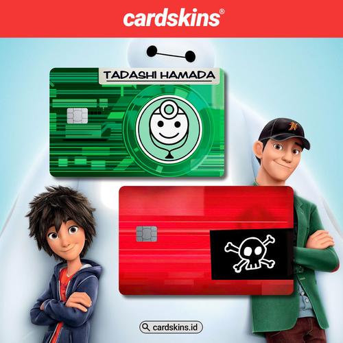 Jual BIG HERO BAYMAX | Skin/Sticker Kartu ATM - Red, No Chip - Jakarta ...