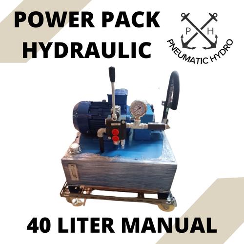 Jual Power pack hydraulic kapasitas 40 Liter Manual - Jakarta Barat ...