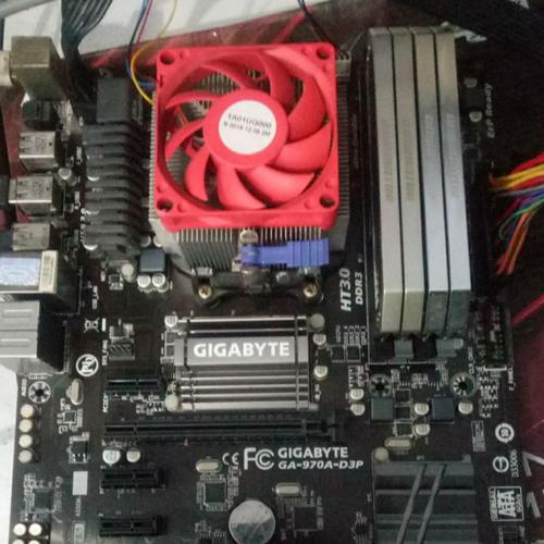 Jual Gigabyte 970 GA-970A-D3P AM3+ Motherboard Support FX 8370 Vishera ...