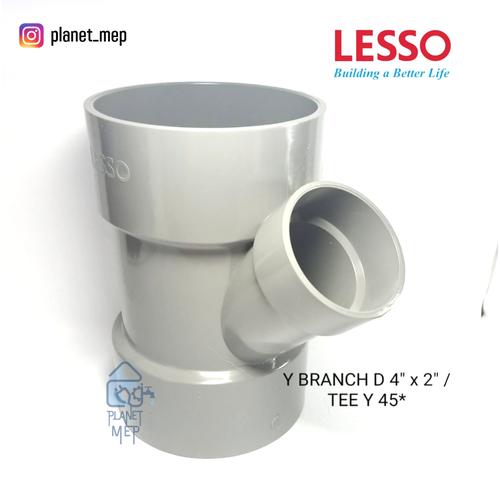 Jual LESSO Y BRANCH D 4" x 2" 45* / TY 45 DERAJAT - Kota Denpasar ...