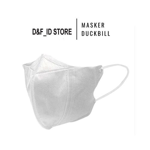 Jual Masker Duckbill 3 Ply Masker Duckbill Face Mask 3ply Bfe 95 Per Box Db Putih Jakarta