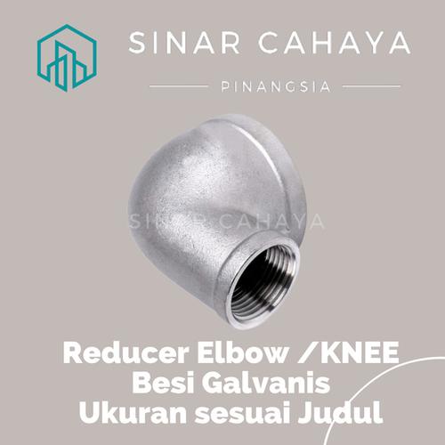 Jual Reducer Elbow / Reducer KNEE 1 1/4" Besi Galvanis - Jakarta Barat ...
