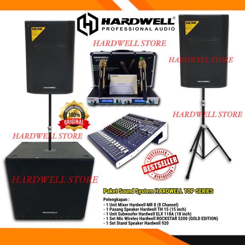 Jual Paket Sound System Outdoor Original HARDWELL TOP SERIES - Jakarta ...