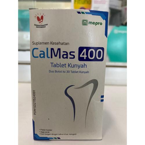 Jual CALMAS 400 MG BOX ISI 30 TABLET suplemen kalsium dan peninggi ...