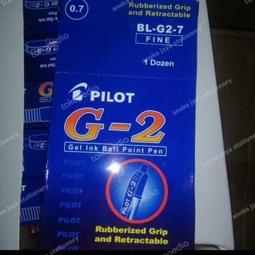Jual pulpen pilot g2/G2 0.7 - Hitam - Kota Surabaya - aneka jaya ...