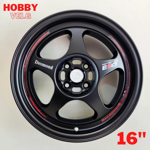 Jual VELG MOBIL REP. EVO REGAMASTER SPOON R16 x 7 4H 100 ET 40 MATT ...
