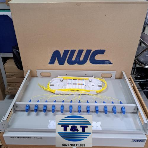 Jual NWC OTB ODF RACK 12 CORE FULL SET SC/UPC SINGLEMODE FIBER OPTIK ...