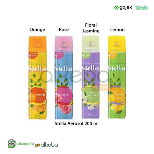 Jual Stella aerosol 200 ml Pengharum ruangan semprot spray merek stela ...