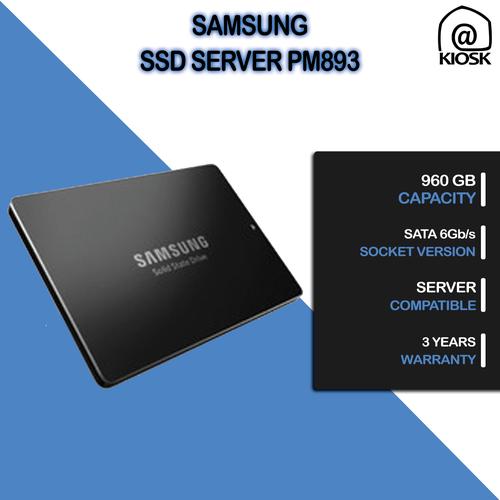 Promo Samsung PM893 / 960GB / SSD Server / SATA 2.5" / Garansi 3 Tahun Cicil 0% 3x - Jakarta ...