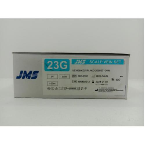 Jual JMS Scalp Vein Set 23G/Wing Needle 23G ORIGINAL (Satuan) - Jakarta ...