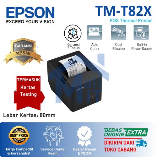 Promo Printer Kasir EPSON TM-T82X TMT82X TM-T82 TMT82 Thermal GARANSI ...
