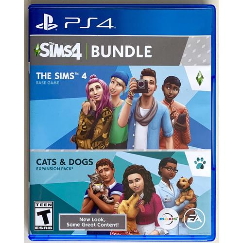 Jual BD Kaset Game PS4 The Sims 4 Bundle Expansion Cats and Dogs | The ...