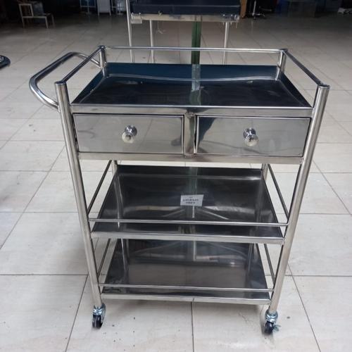 Jual trolley stainless steel,trolley 3 rak ,troli 2 laci,troli stainess ...