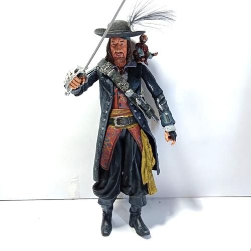 Jual NECA Pirates of The Caribbean Series 3 Captain Barbossa Action ...