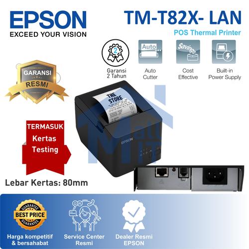Promo Printer Kasir EPSON TM-T82X TMT82X TM-T82 TMT82 Thermal GARANSI ...