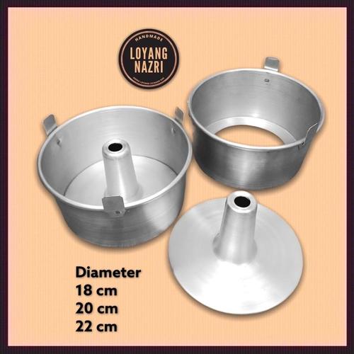 Jual LOYANG CHIFFON CAKE LURUS “PRESS TANPA SAMBUNGAN” Ukuran - 20 CM ...