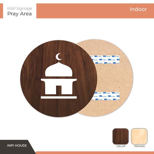 Jual papan tanda mushola - prayer area sign - Kota Bandung - INPI HOUSE ...