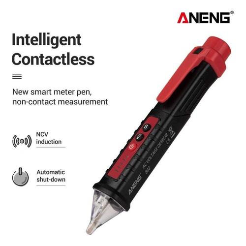 Jual Tester Pen Tespen Non Contact AC Voltage Alert Detector 12V-1000V ...