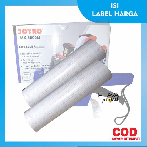 Jual Isi price labeller / label kertas / isi label harga joyko - Kab ...