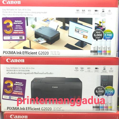 Jual Printer Canon G2020 all in one print scan copy jaminan 100% asli ...