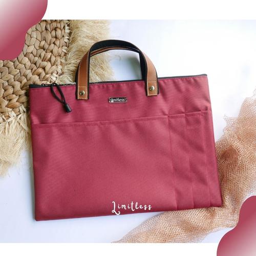 Jual LOTTA Document Bag / Map Dokumen Kertas / Map Folio F4 Unisex - Cream - Kab. Sleman ...