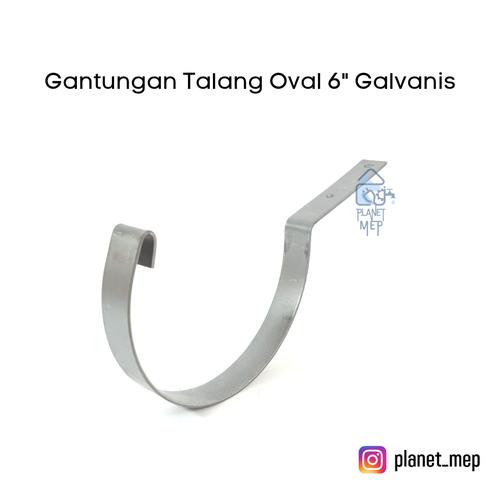 Jual GANTUNGAN TALANG OVAL 6" GALVANIS TEBAL / BEGEL TALANG OVAL - Kota ...