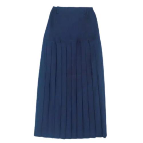 Jual Rok Plisir SMP Turpin panjang seragam sekolah SMP Rok SMP BIRU - M ...