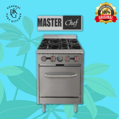 Jual Masterchef Gas Stove 4 Burner with Oven Burner ARS 24/ Kompor 4 ...