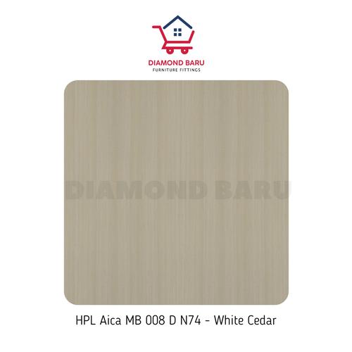 Jual HPL Aica MB 008 D N74 / HPL Aica White Cedar - Kota Yogyakarta ...