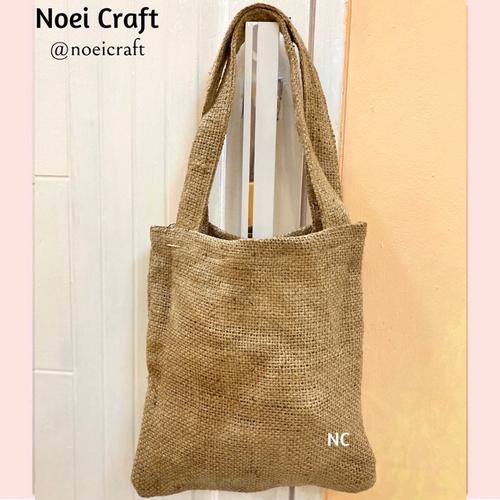 Jual TOTEBAG GONI JUTE NOEI CRAFT | TOTEBAG KARUNG GONI PREMIUM ...