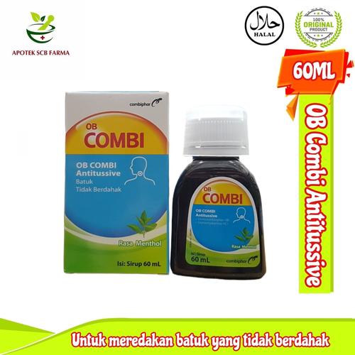 Jual OBH Combi Antitusive 60ML - Obat Batuk Kering / Batuk Tidak ...