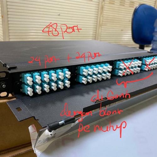 Jual panduit otb 48 port LC OM3/OM4 (FMD1 + 2ea FAP12WAQDLC) FREE 2ea ...