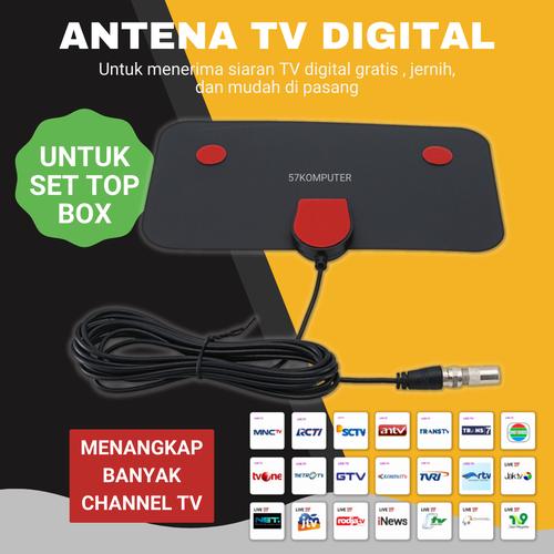 Promo Antena TV Digital Analog DVB-T2 4K High Gain 25dB - TFL-D139 - Jakarta Pusat - GlobalTech ...