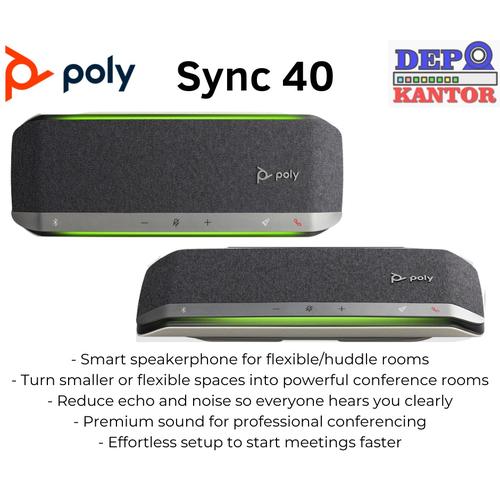 Jual Poly Sync 40+ USB-A USB-C Speakerphone +BT700 USB-A Adapter - Jakarta Barat - Depo Kantor ...