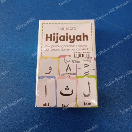 Jual Flash Card Hijaiyah Isi 40 Kartu Ukuran 6,5cm x 10cm - Kota ...