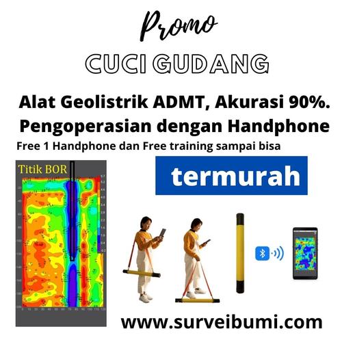 Jual alat geolistrik ADMT -300HT alat deteksi sumber air pakai ...