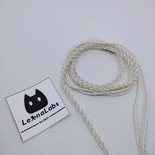 Jual Kabel Silver Plated OFC untuk DIY Audio dan Kabel Kustom - Putih ...