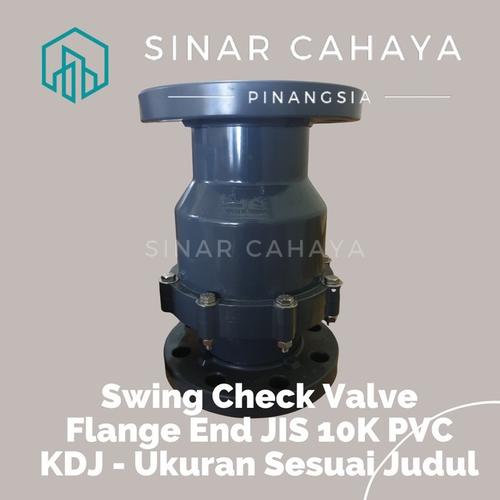 Jual Swing Check Valve 4" Flange End Material PVC - Jakarta Barat ...