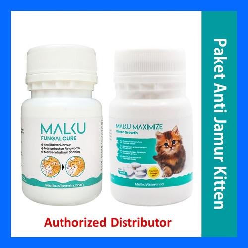 Jual Paket Malku Anti Jamur Kitten, Ringworm, Scabies - Malku Vitamin ...