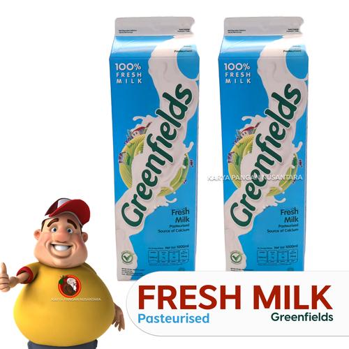 Jual GREENFIELDS FRESH MILK GREENFIELD SUSU SAPI SEGAR SUSU GREENFIELDS ...
